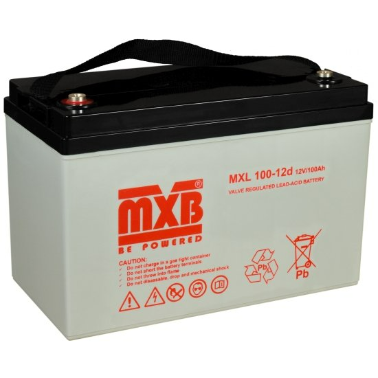 Akumulator 12V/100Ah MXL 100-12d Merawex - SeeCom
