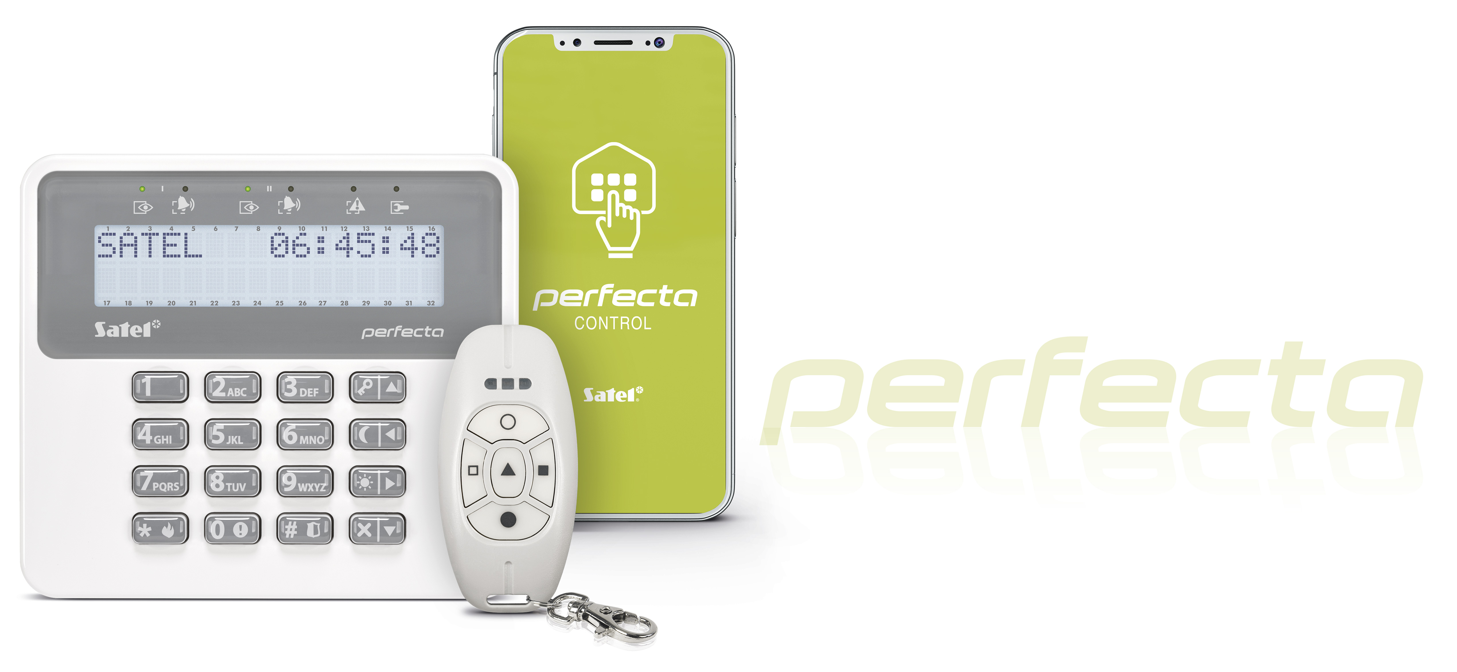 Płyta główna centrali alarmowej Satel PERFECTA 16 - SeeCom